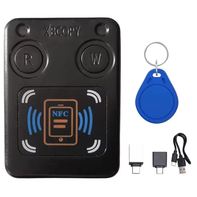 RFID-считыватель смарт-карт + брелок UID 13.56МГц 125/250/375кГц