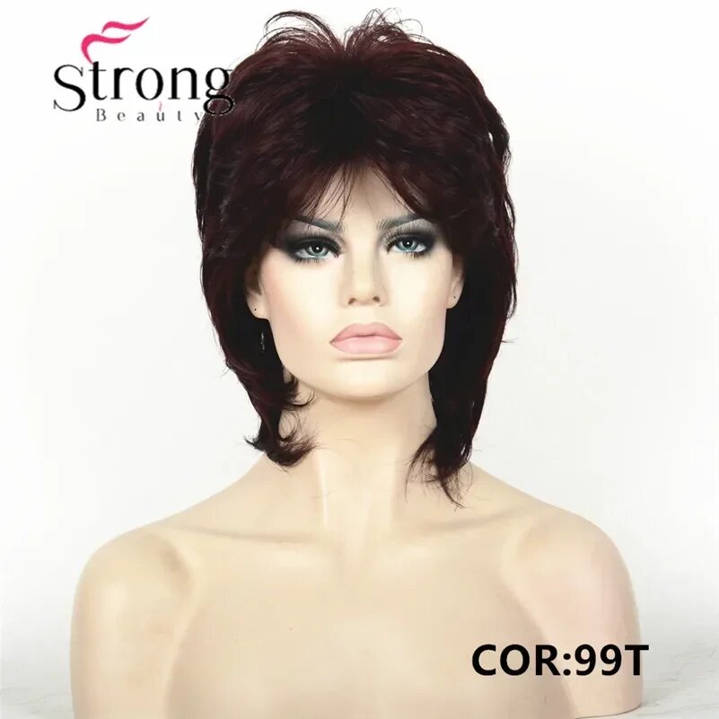 Короткий парик StrongBeauty 99T, цвет 99T