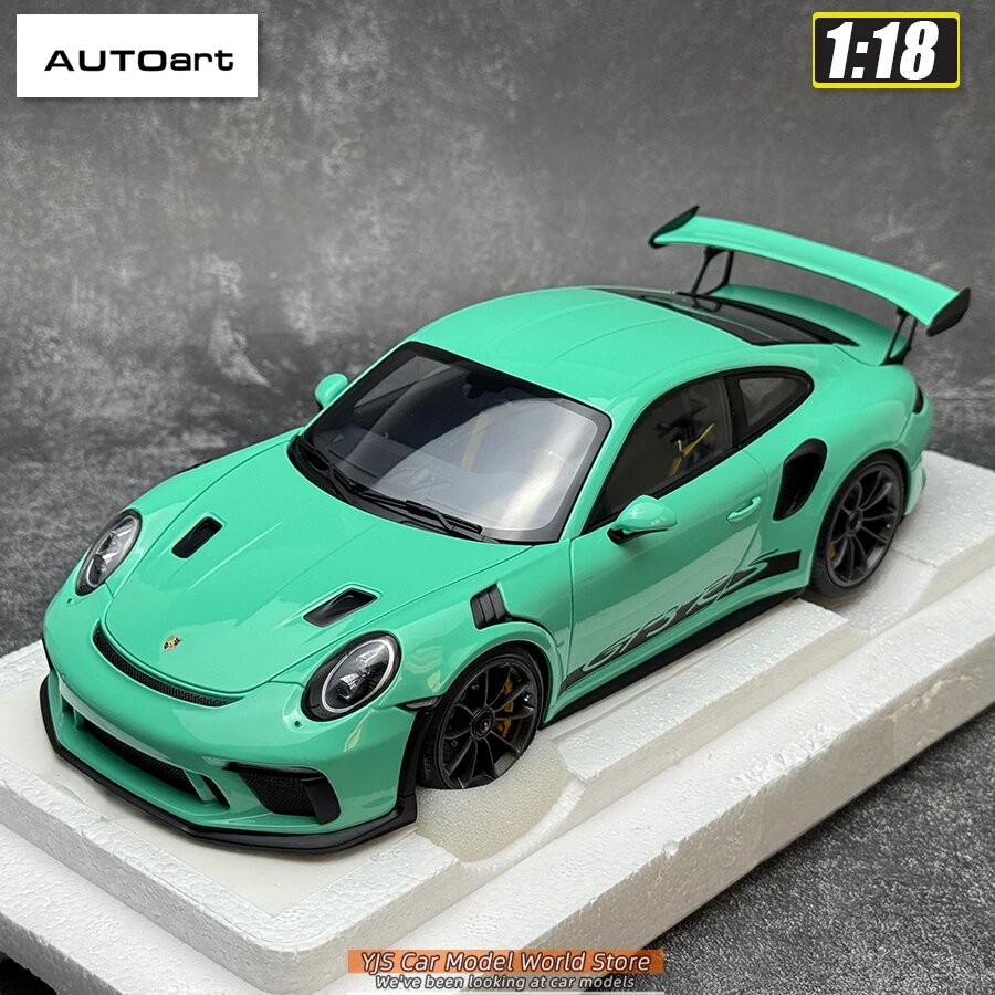 AUTOART Масштабная модель Porsche 911 (991.2) GT3 RS Weissach Package 1:18 Зеленый, 78181 MINT GREEN