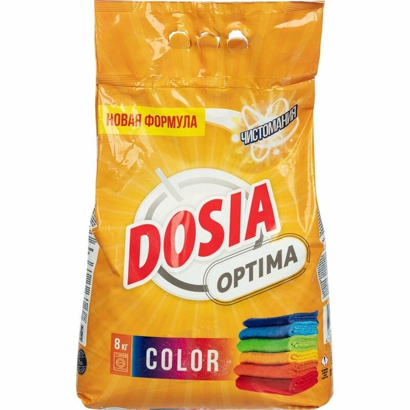 Стиральный порошок Dosia автомат 8 кг "Optima Colo"r, для цветного белья (3116133)