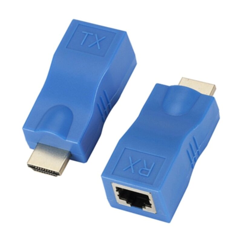 Передатчик усилителя HDTV single network extender-синий