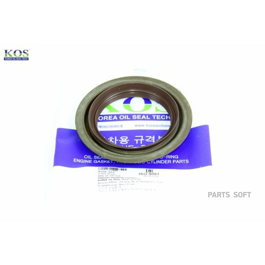 (110) KOS377 KOS Сальник ступицы передней (58*75*9) KOS от официального дистрибьютора, KOS, артикул KOS377