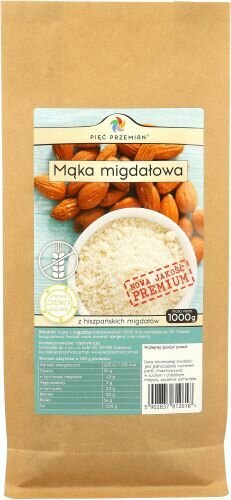 Безглютеновая миндальная мука Piec Przemian 2 шт x 1кг