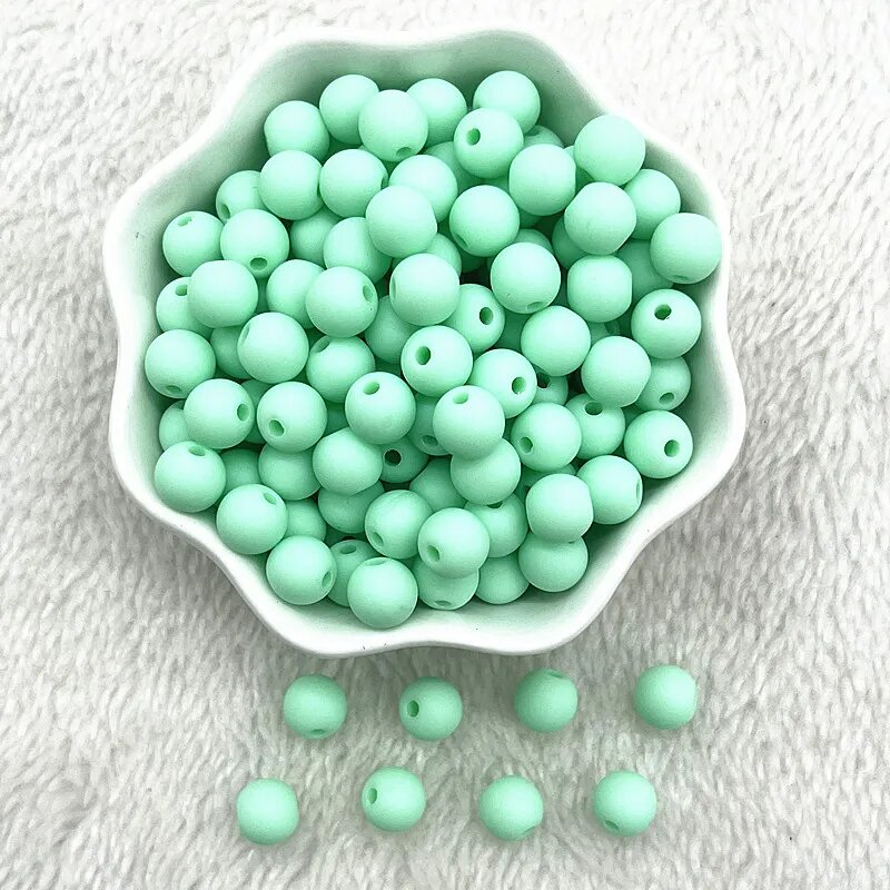 Акриловые бусины BBRRXWYCGT, матовые, 8 мм, 10 мм 8mm(50pcs), 37