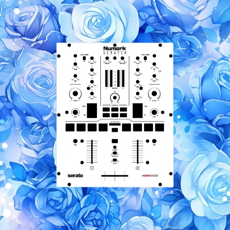 Numark Scratch Panel пленка Черный, black — фото 1