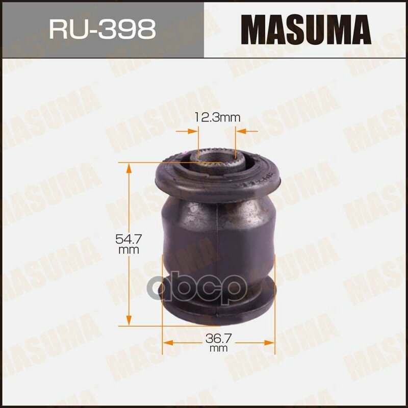 Сайлентблок MASUMA Harrier /##U1#/, Kluger /#CU2/ rear Masuma арт. RU398