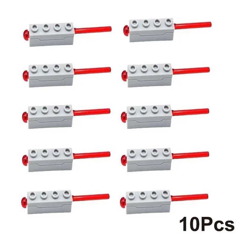 Пружинный бластер VEK, 10шт, Цвет: 10set