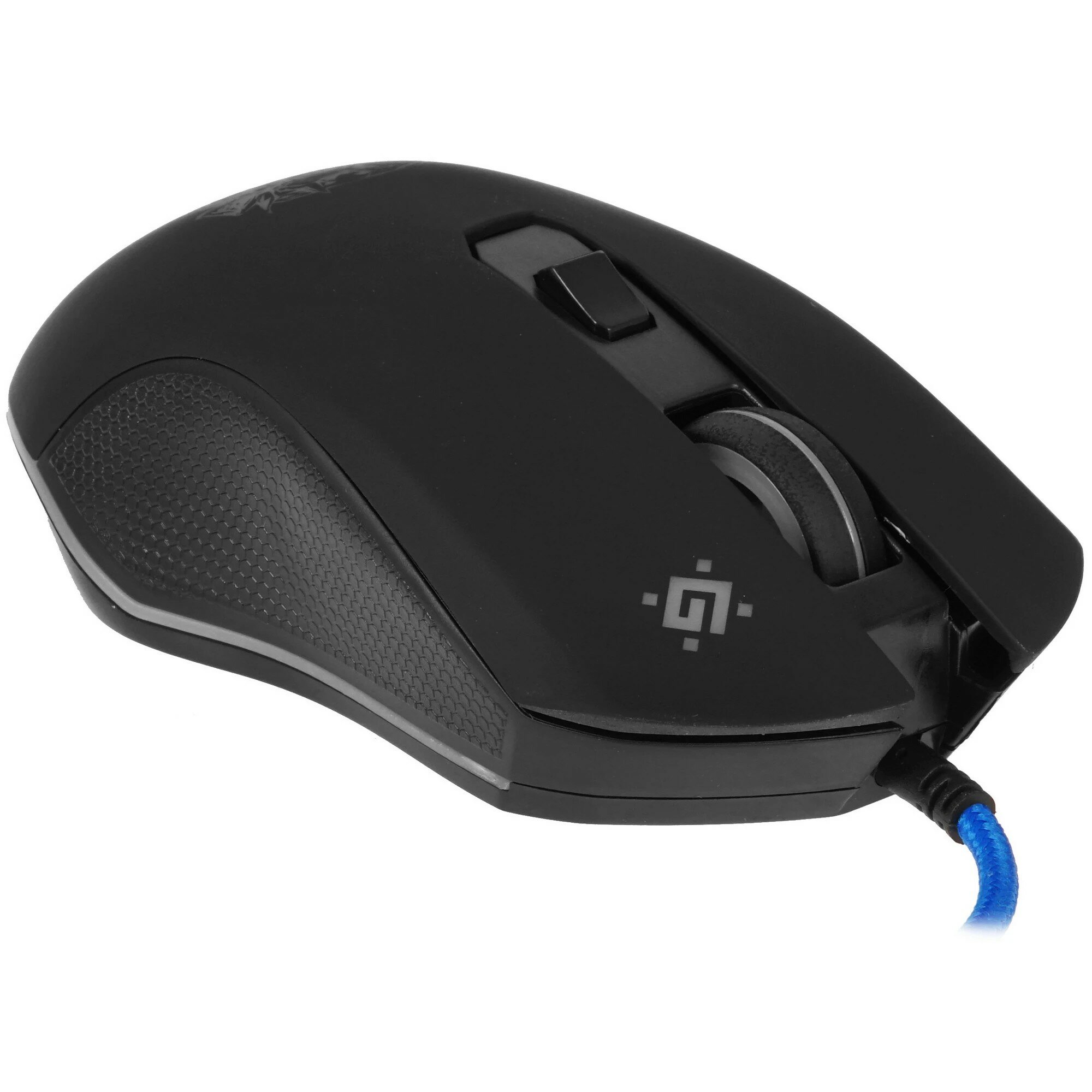 Проводная игровая мышь Defender GM-927 12800 dpi Чёрный для ПК / ноутбука — фото 1