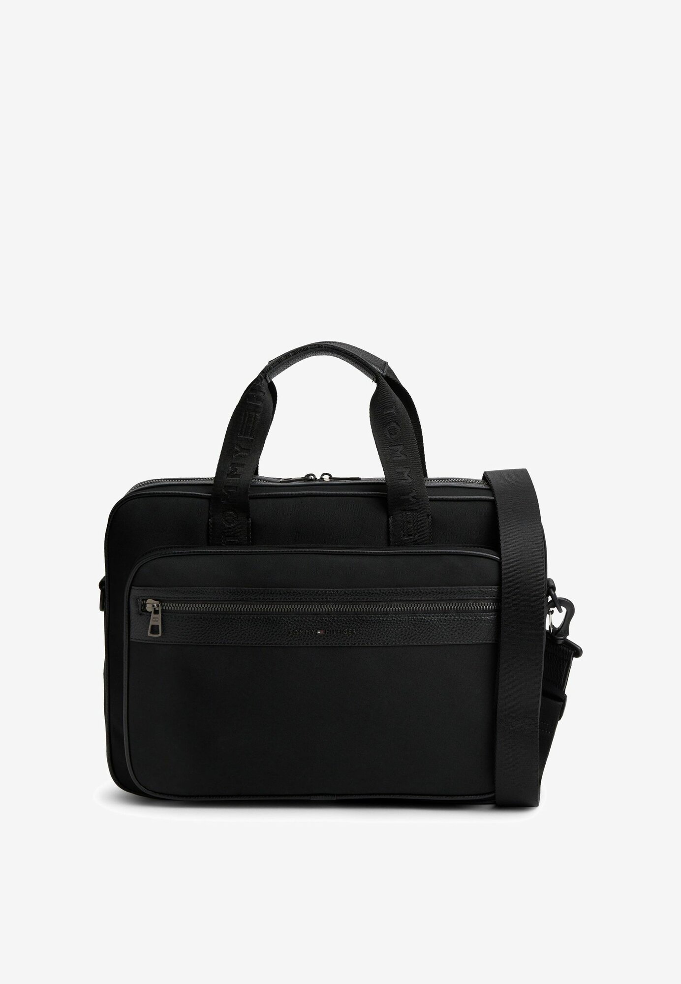 Сумка для ноутбука Tommy Hilfiger мужская, размер 39,5х7х29,5 см, цвет черный, 8721386242687