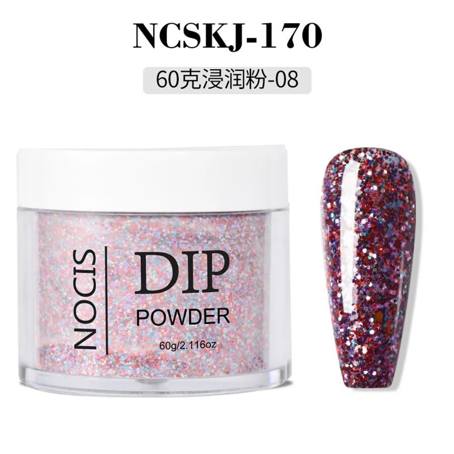 Гель-пудра для покрытия ногтей , Дип-пудра, DIP Powder,1шт, 60 г