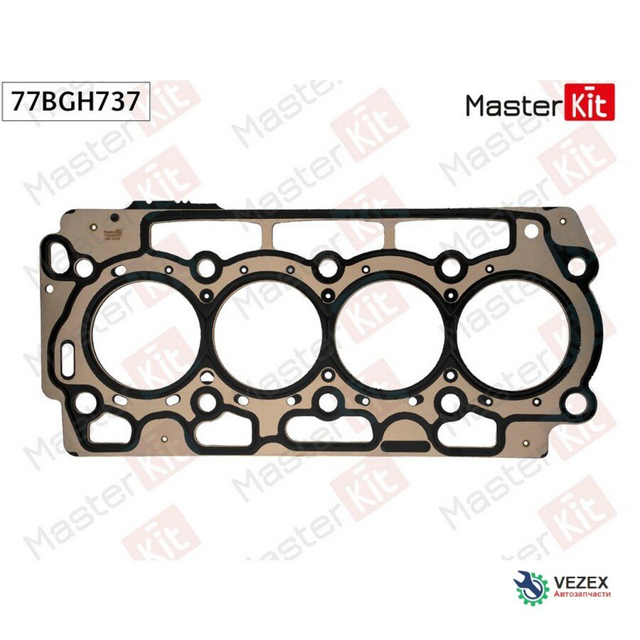 MASTERKIT 77BGH737 Прокладка ГБЦ Ford FIESTA VI (CB1, CCN) F6JB, F6JD 77BGH737