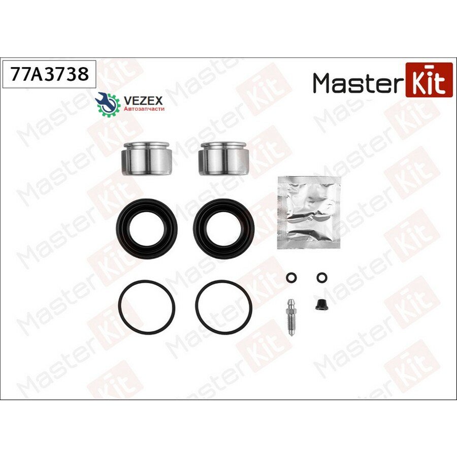MASTERKIT 77A3738 Ремкомплект тормозного суппорта + поршень MERCEDES SL (R129) 3-89-10-01 77A3738