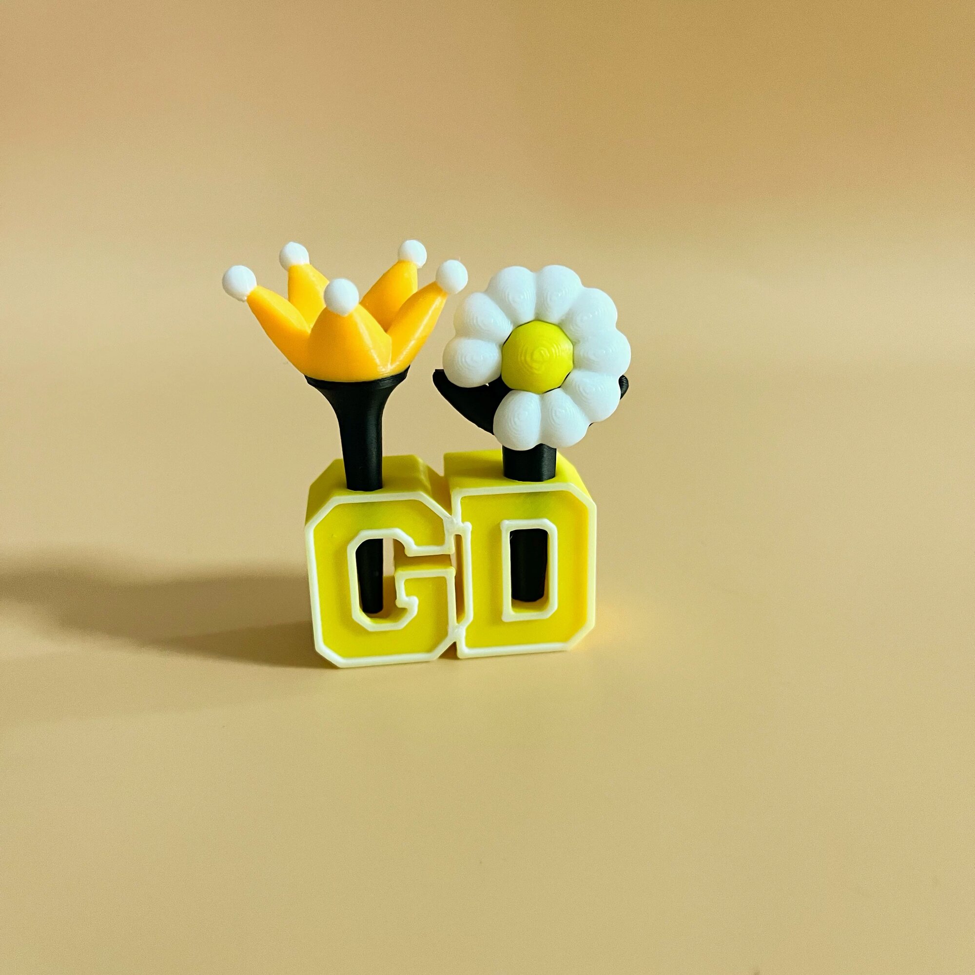 Официальный аксессуар Bigbang G-Dragon с дизайном светового стика, холодильник магнит, желтый цвет