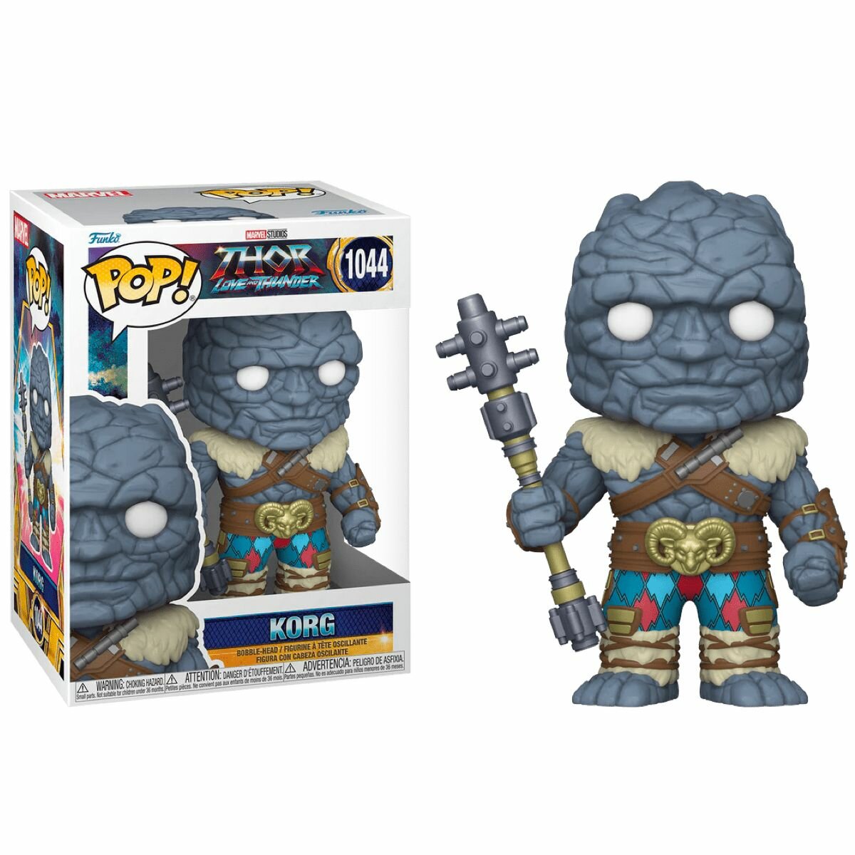 Фигурка Funko POP Korg из фильма Thor: Love and Thunder Marvel 1044