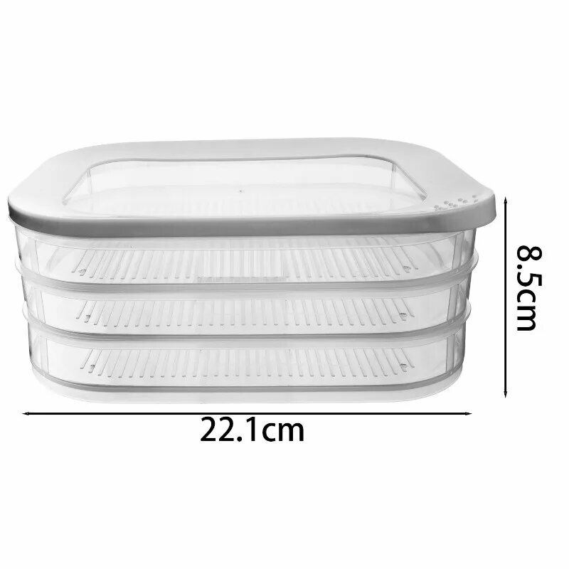 Контейнер для хранения продуктов 22.1x8.5 см