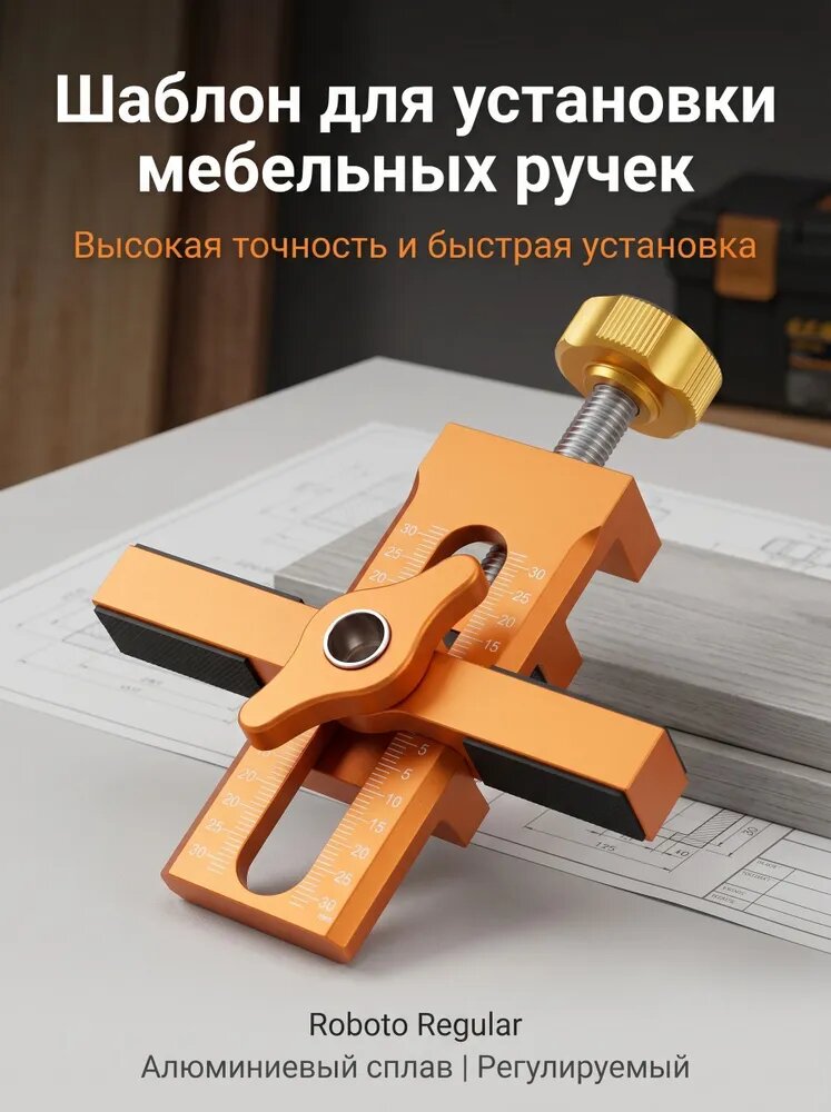 Установка дверцы шкафа 2-в-1 вспомогательный инструмент для позиционирования