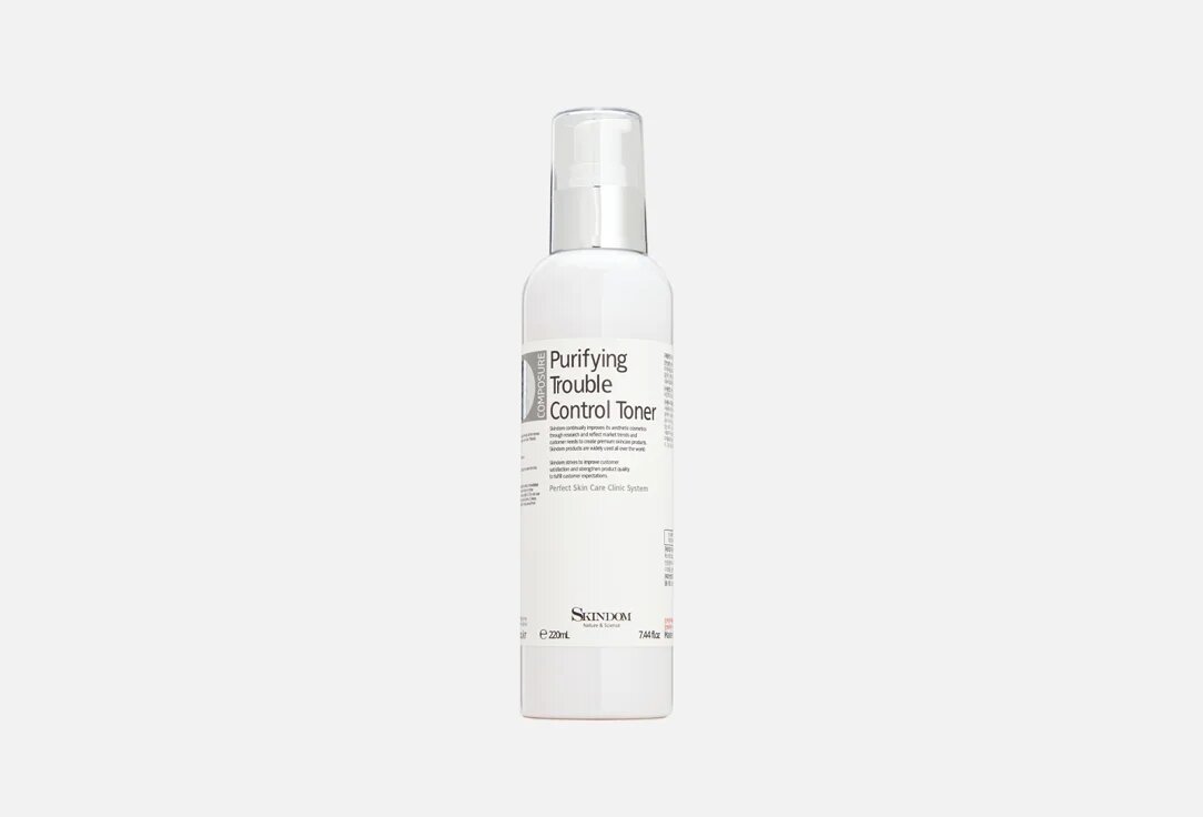 Skindom Purifying Trouble Control Toner Тоник для лица очищающий для проблемной кожи 220мл