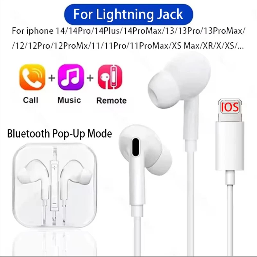 Оригинальные проводные наушники типа C для iphone 17 Air 16 15 Plus 14 13 12 11 Pro Max XR X XS 7 8 SE, аксессуары для наушников