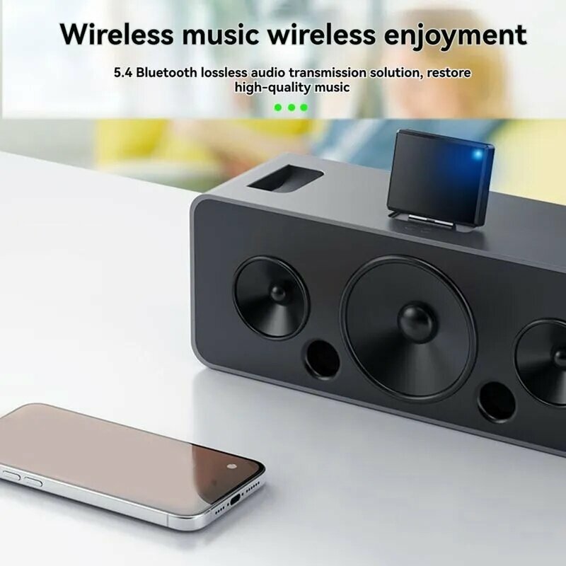 Bluetooth 5.4 аудиоприемник для iPhone и iPod, 30-контактный музыкальный адаптер