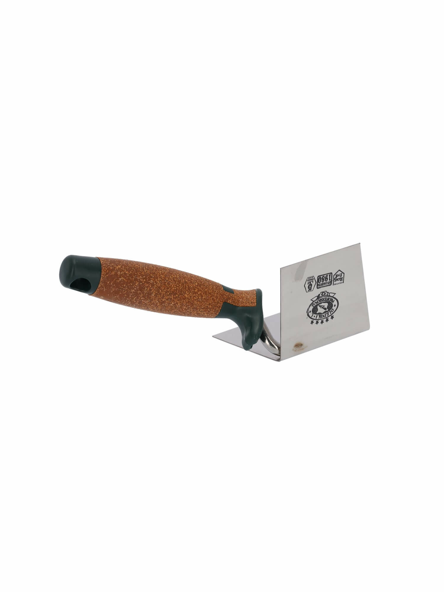 Шпатель-кельма для внешних углов с ручкой пробка Olejnik Natural Cork 122607-K (0,7*75*110мм)