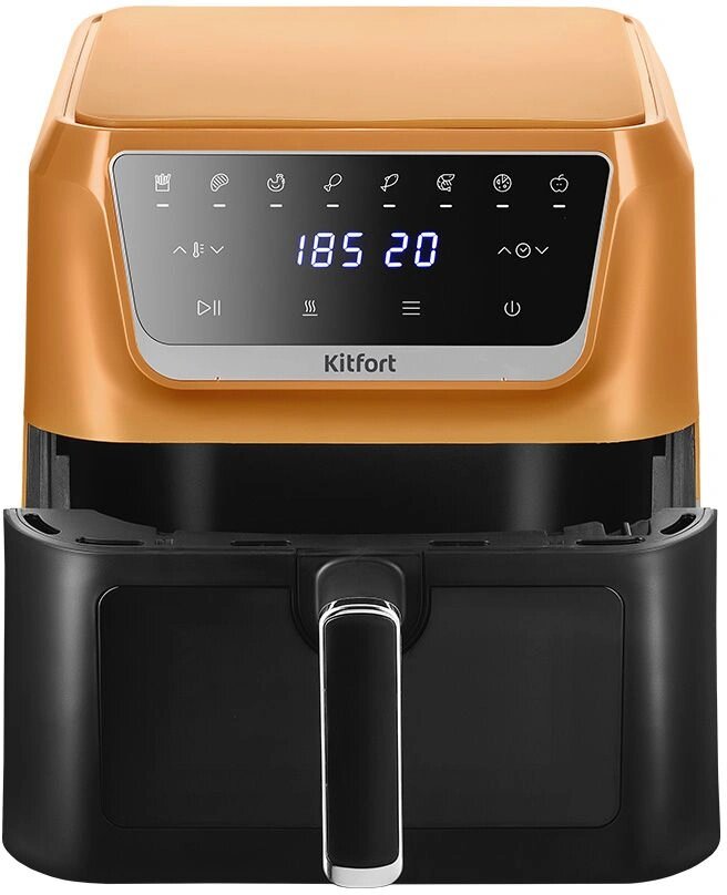 Аэрогриль Kitfort КТ-8105 7.7л 1700Вт оранжевый