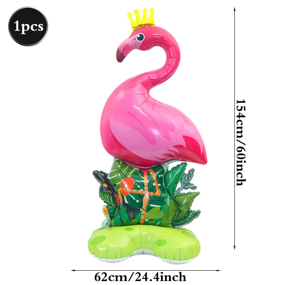Розовый надувной фламинго 1pc, 60"