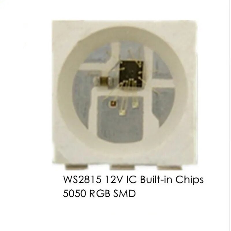 Светодиодная лента WS2815 RGB Nicmet 12В 100 pcs
