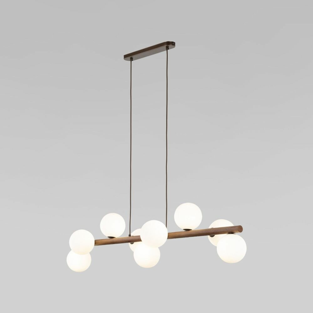Подвесной светильник со стеклянными плафонами TK Lighting 10273 / подвесной светильник / Estera Wood.