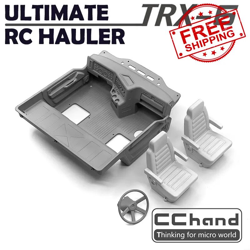 CChand Внутренняя кабина водителя из нейлона для TRX6 ULTIMATE RC HAULER