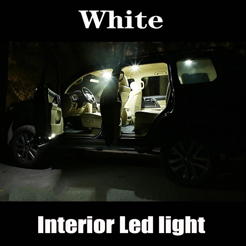 Для 2001-2020 Mitsubishi Outlander 1 Xl 2 3 Canbus водить Белый, White, II (2007-2012) 11PC