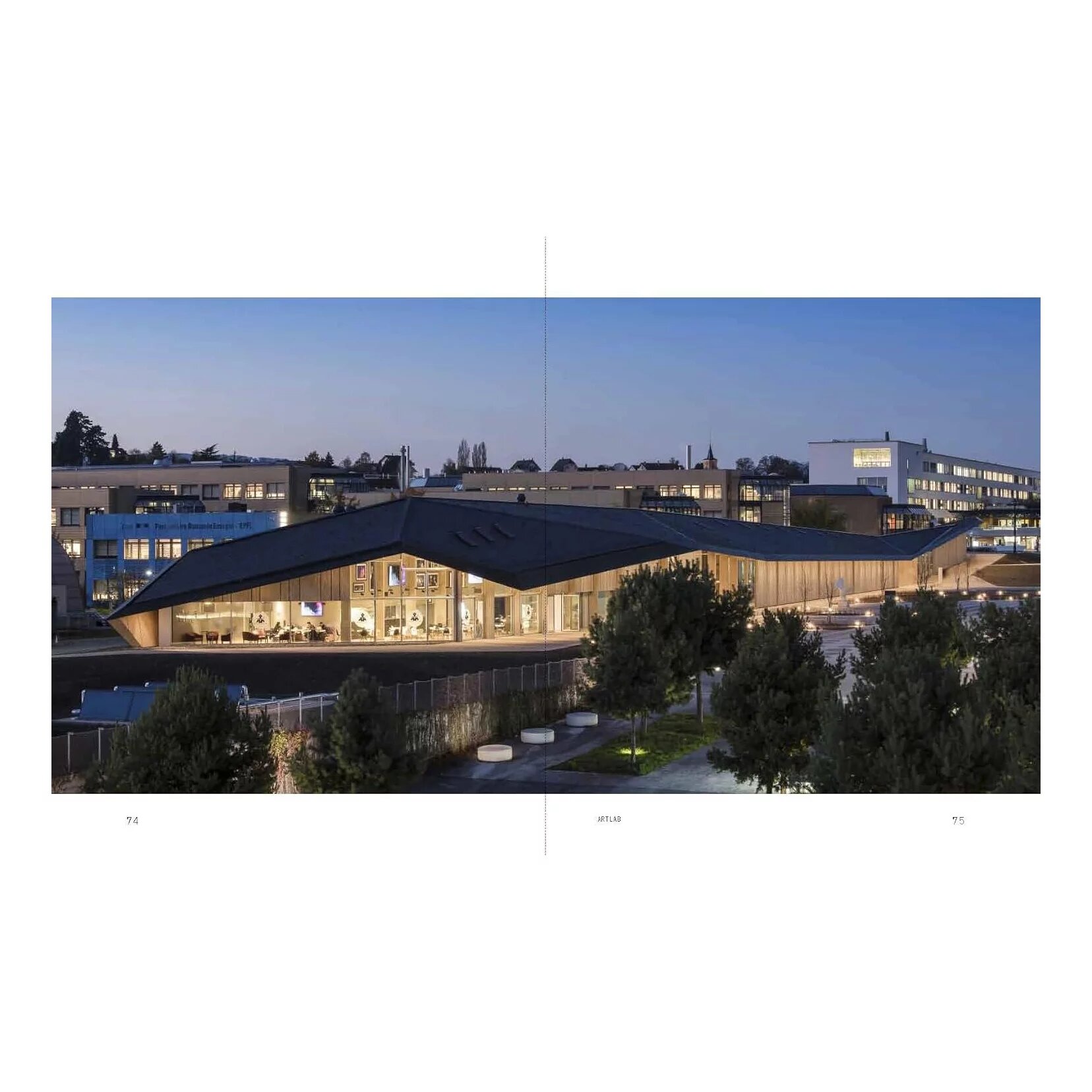 Under One Roof: EPFL ArtLab in Lausanne by Kengo Kuma