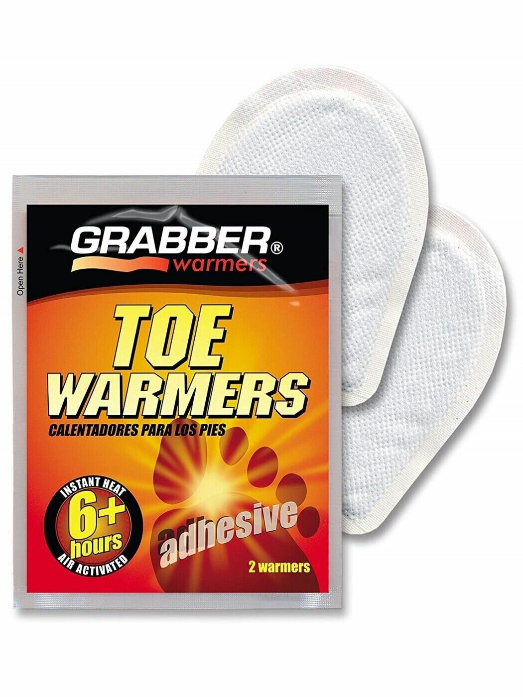 Одноразовые самонагревающиеся грелки Grabber Warmers для ног TW