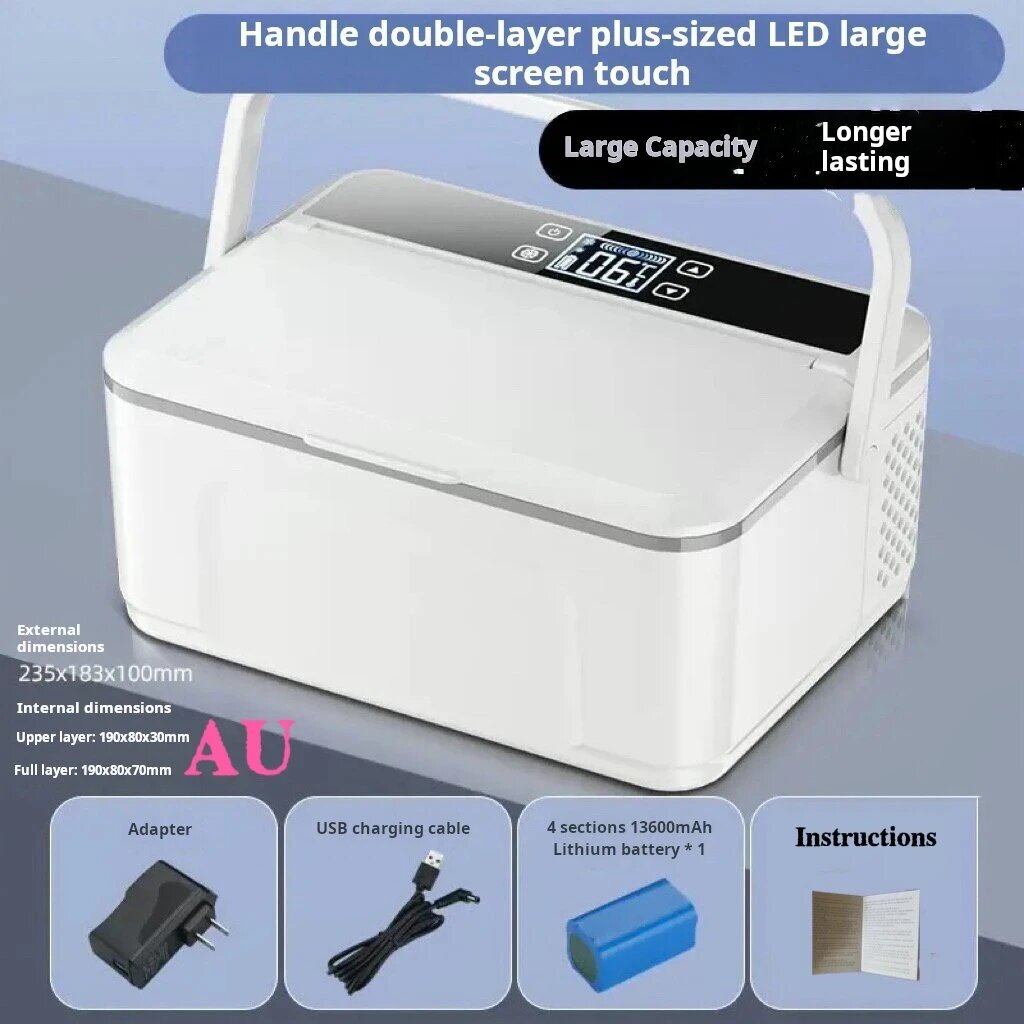 Портативный холодильник для инсулина LED, Insulin box AU