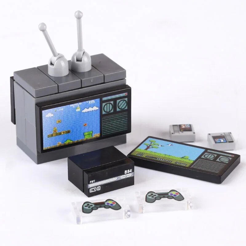 BRICKPANDA Конструктор Телевизор с NES, B23-10-1