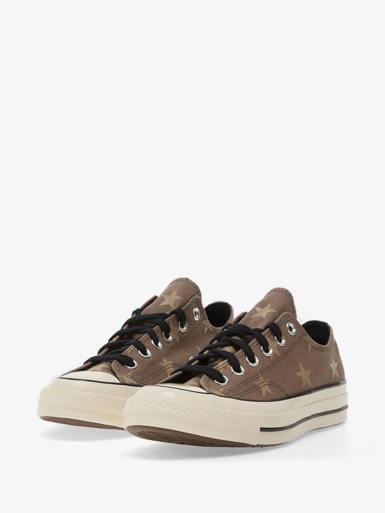 Кроссовки Converse Chuck 70, размер 5.5 US, коричневый/серый/оранжевый — фото 1