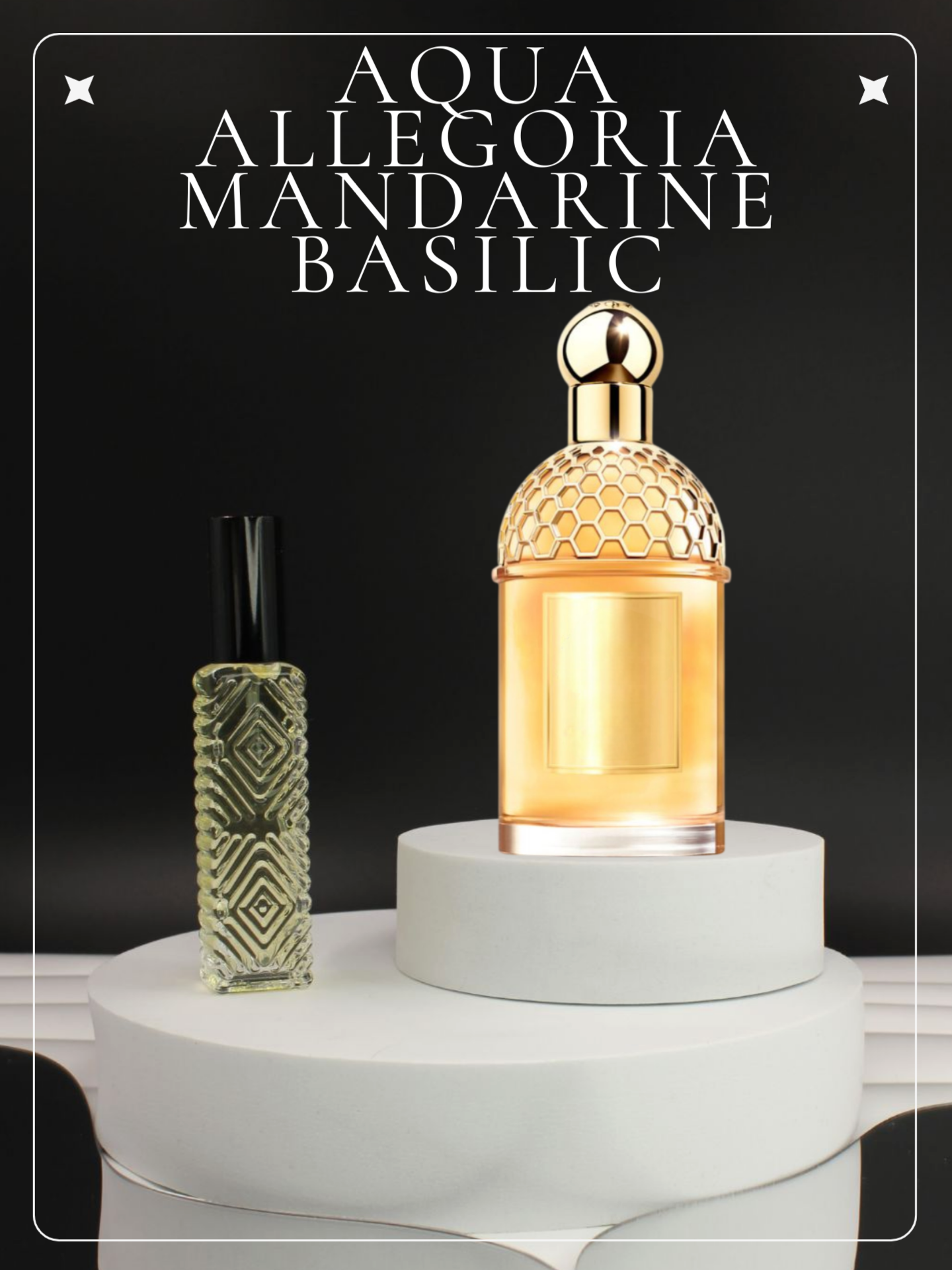 Perfum Secrets; Духи Aqua Allegoria Mandarine Basilic; Аква Аллегория Мандарин Базилик; спрей 15 мл