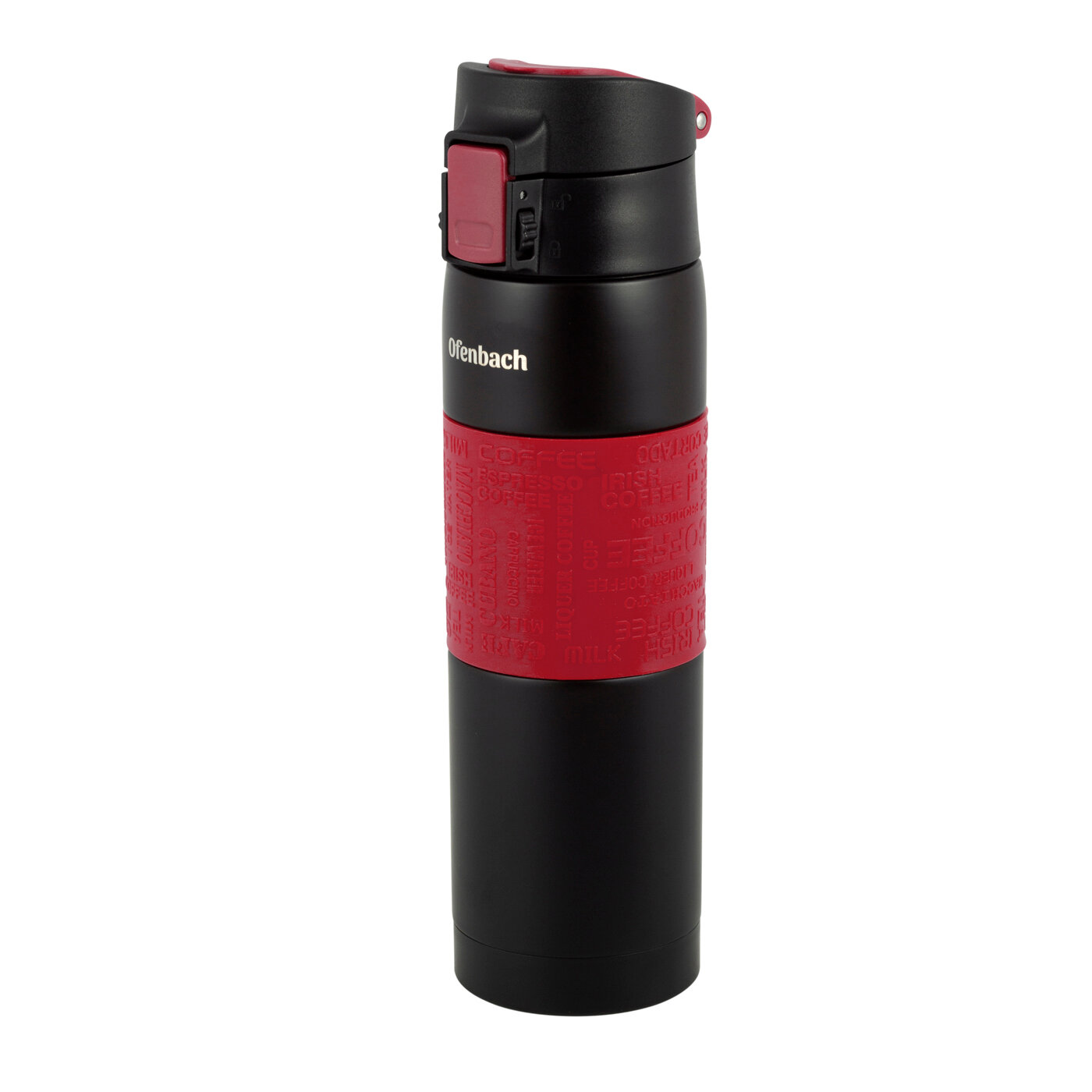 Термос-бутылка 480 мл. из нержавеющей стали Ofenbach NB 101300 (101300 / красный)