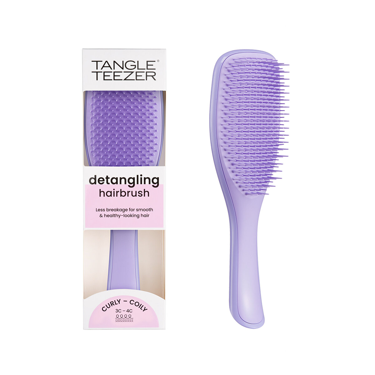Расческа Tangle Teezer The Ultimate (Wet) Detangler Naturally Curly Purple Passion Сиреневый 2267