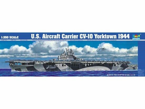 1/350 Авианосец USS Yorkshire CV-10, 1944 год. Сборочная модель