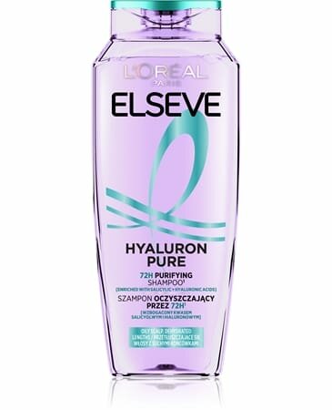 Шампунь для волос L'Oreal Paris Elseve Hyaluron Pure, 250 мл