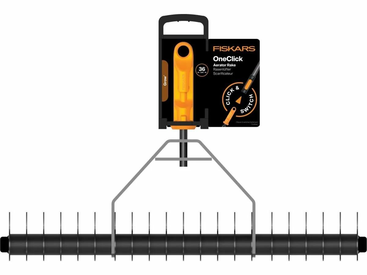 Грабли для аэрации FISKARS OneClick — фото 1