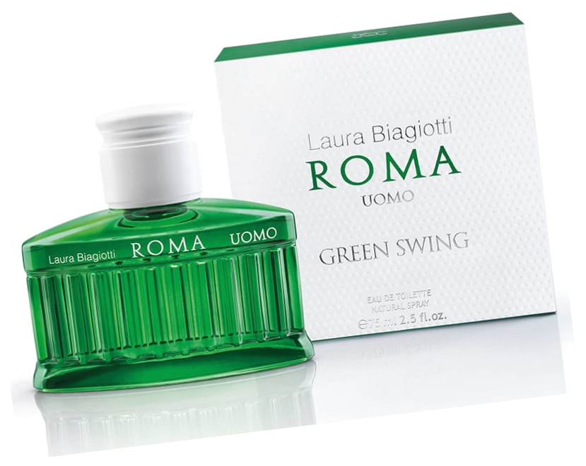 Мужская туалетная вода Лаура Биаджотти Рим Уомо Грин Свинг 125 мл - Roma Uomo Green Swing