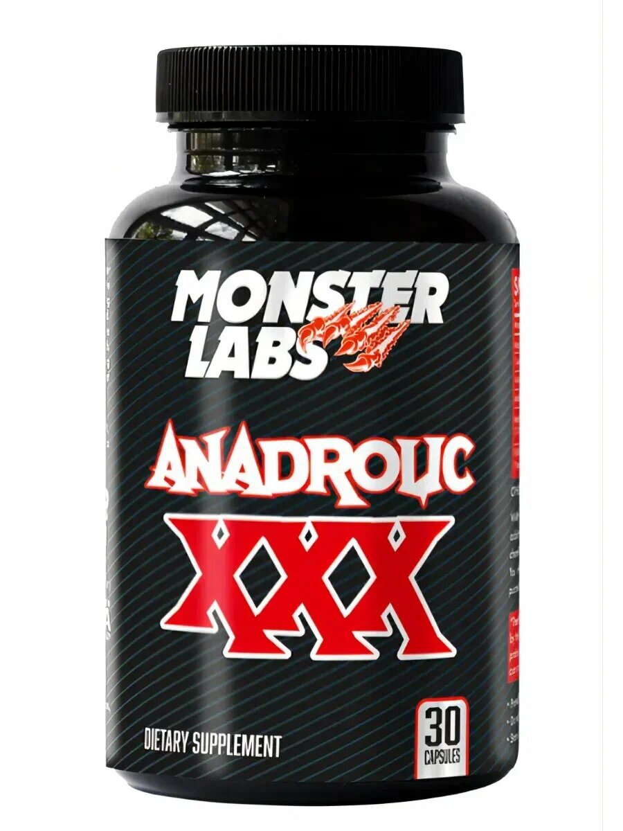 Анаполон Monster Labs Anadrolic XXX, 60 капсул из США