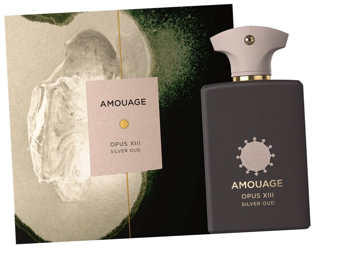 Amouage Opus Xiii Silver Oud аромат унисекс 50 мл - Амуаж Опус 13 Сильвер Уд Либрари Коллекшн