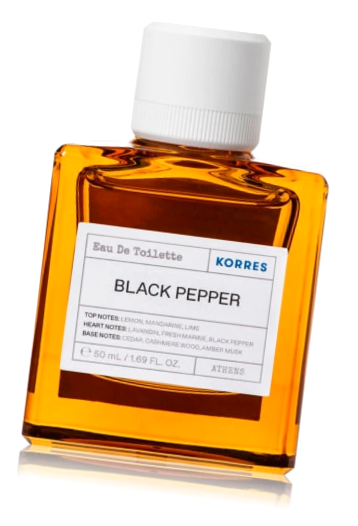 Парфюм унисекс Коррес Чёрный Перец 10 мл / Korres Black Pepper туалетная вода