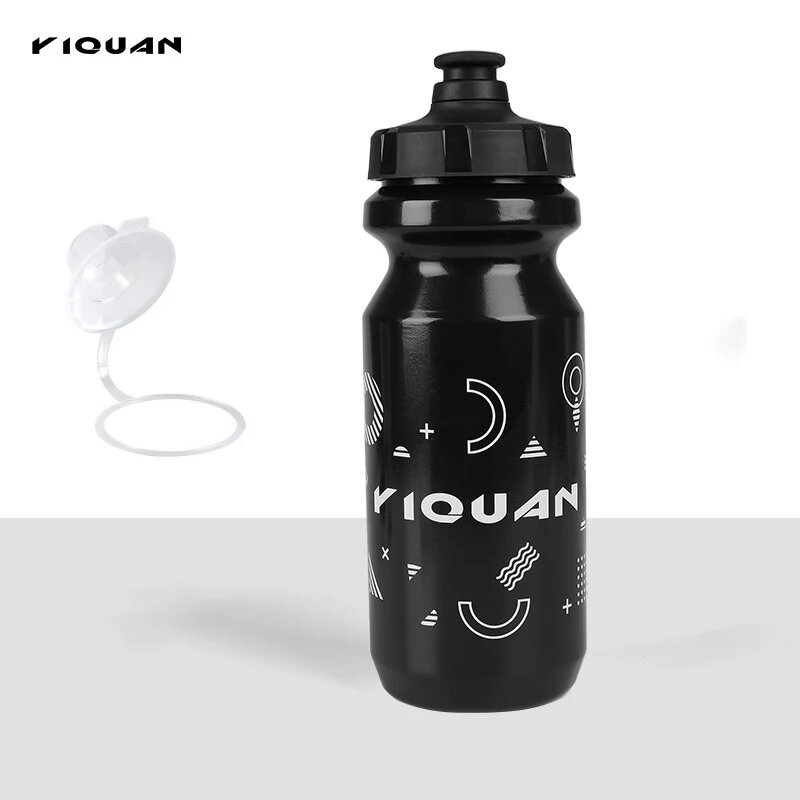 Бутылка для воды 630 мл для велоспорта Black