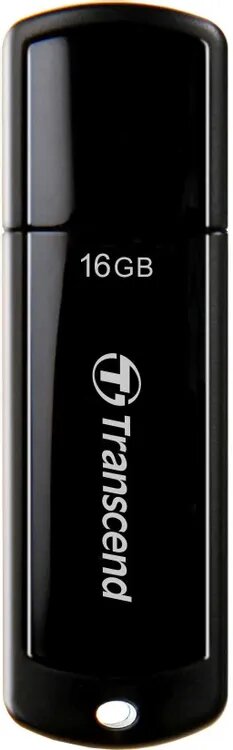 Флешка USB Transcend Jetflash 700 16ГБ, USB3.0, черный