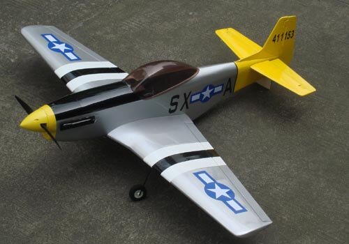 Модель самолета P51D 46