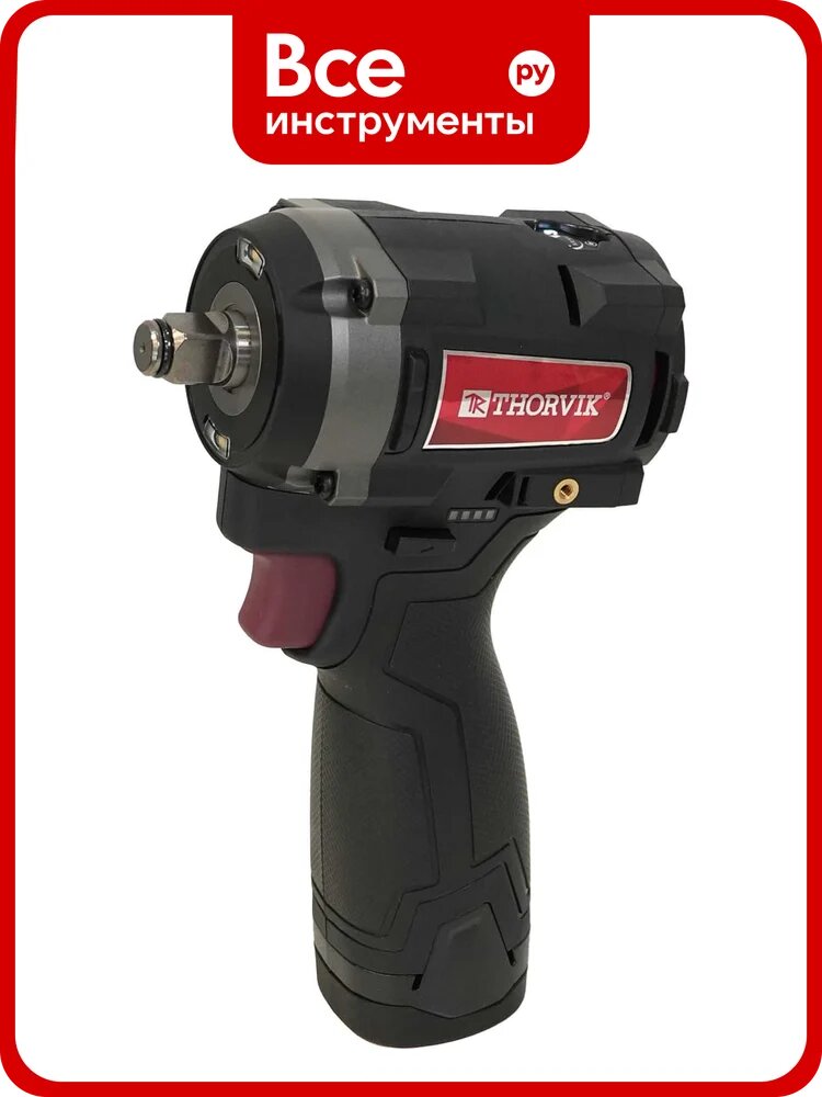 Гайковерт аккумуляторный Thorvik BWI1637 1/2DR, 16В, 750 Нм 051006