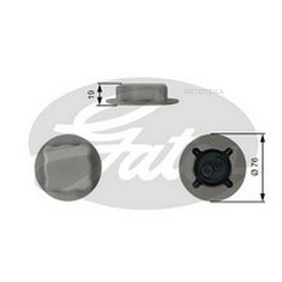 Крышка расширительного бачка GATES RC206 В разработке